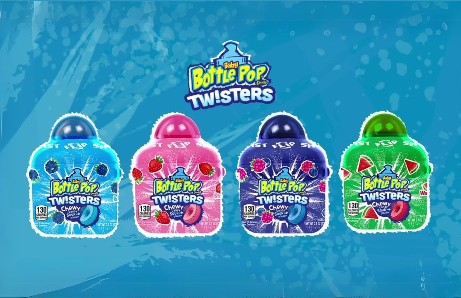 Bazooka Brands Blasts Off with Baby Bottle Pop Twisters!