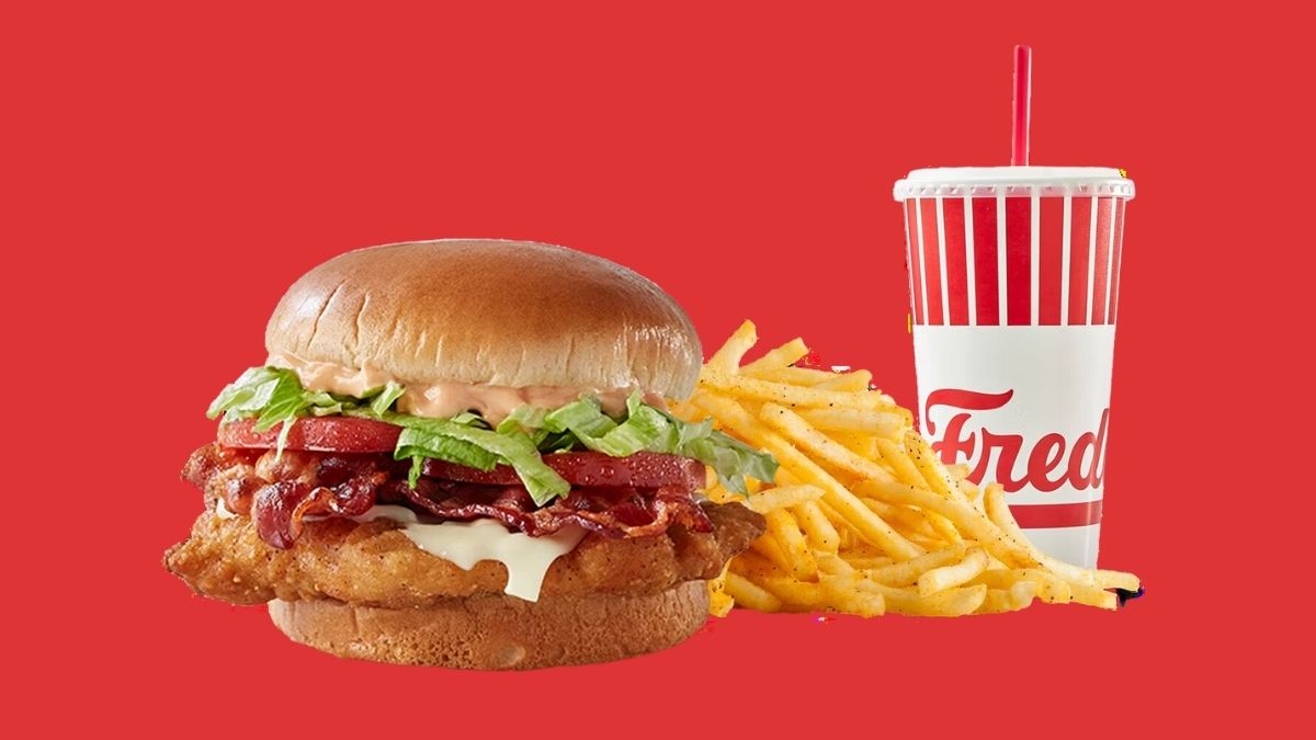 Freddy's Deluxe Crispy Fish Sandwich
