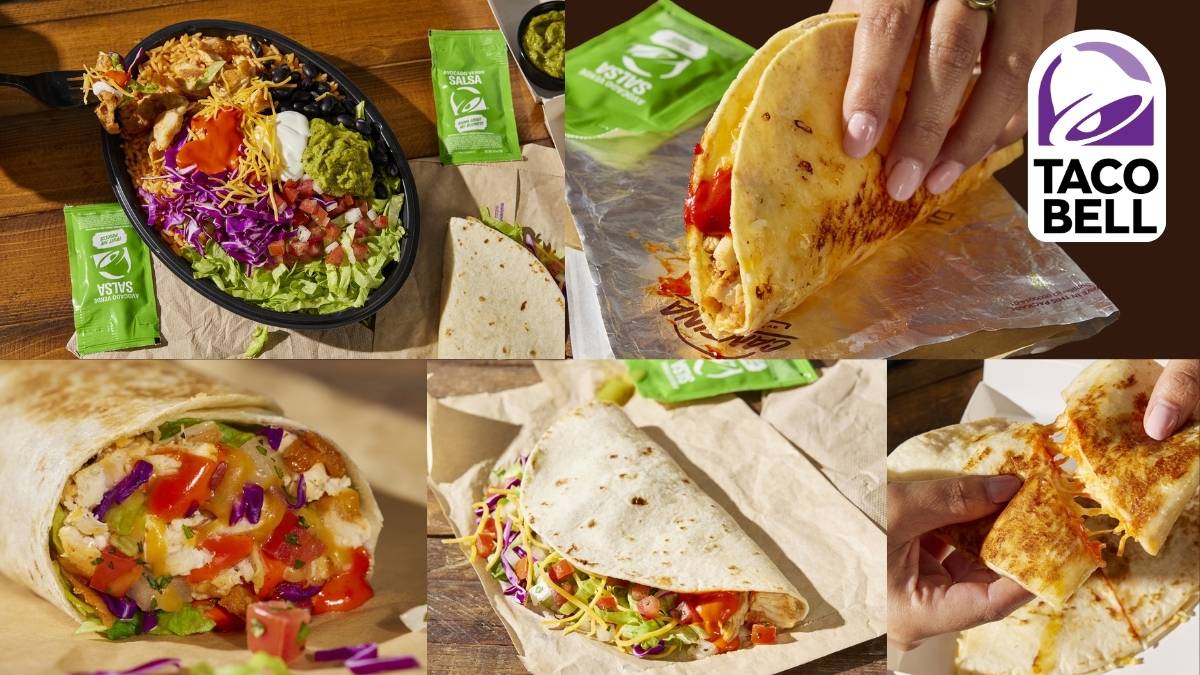 Spicing things up: The new caliente cantina chicken menu is here!