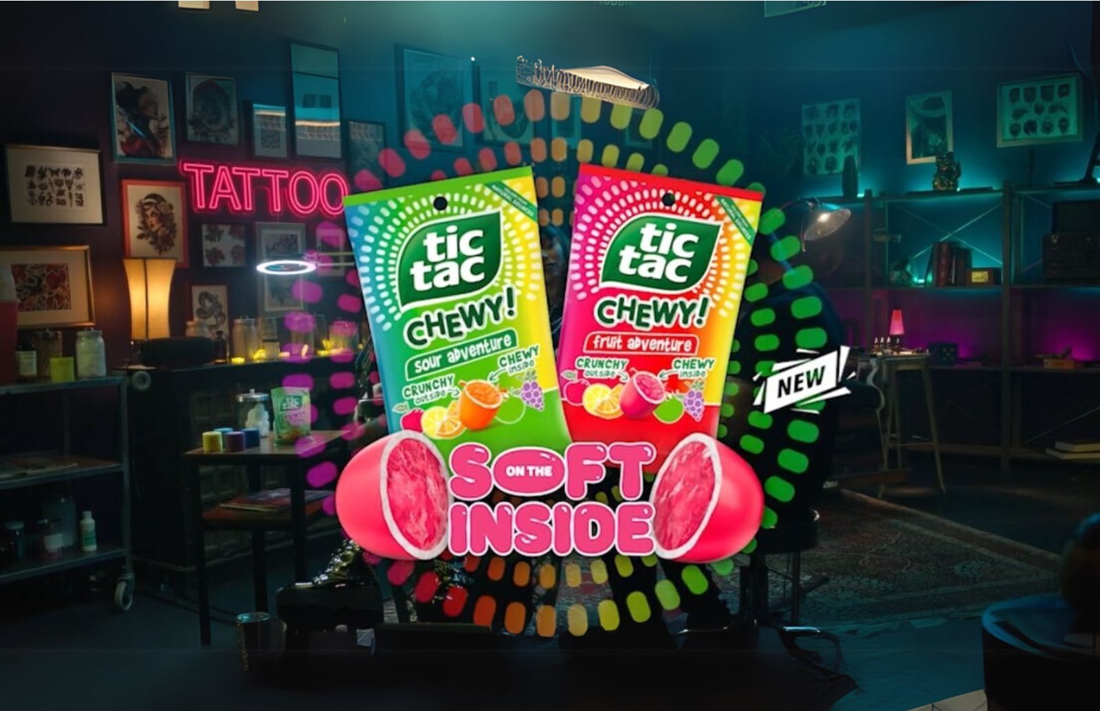 Tic Tac Chewy! Unveils "Soft on the Inside" Campaign