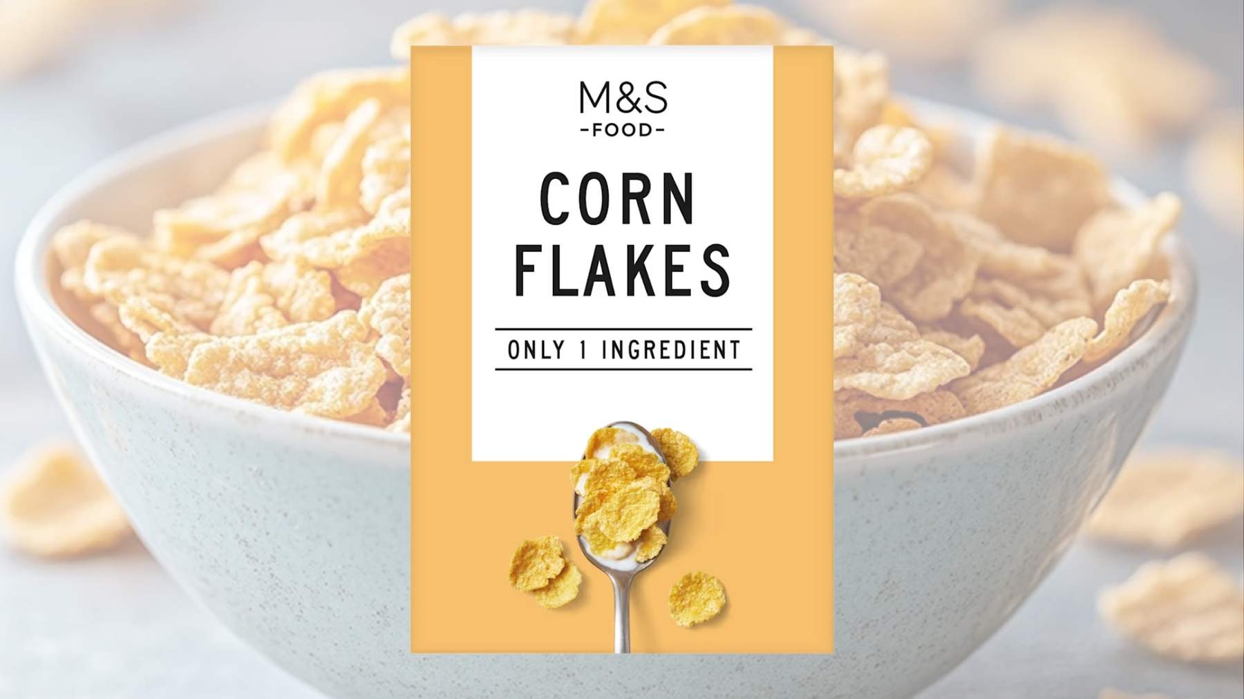 M&S: Introducing ‘Only 1 Ingredient’ cornflakes