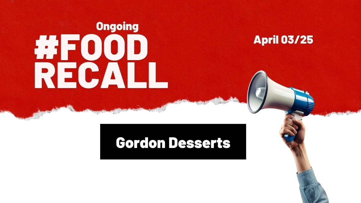 Gordon Desserts recalls Cookies and Cream Mochi Ice Cream