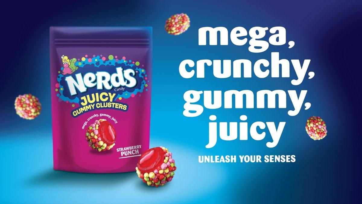 NERDS launches next-level candy with Juicy Gummy Clusters