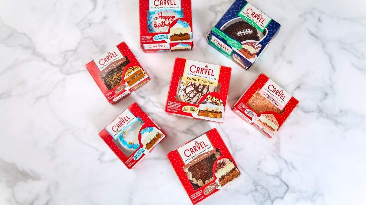 Carvel Ice Cream Cakes Reveal New Packaging & Logo for 2026