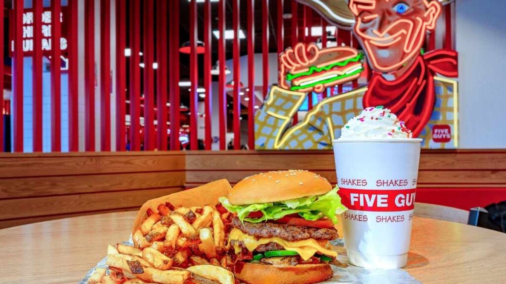 Five Guys Las Vegas Flagship Review: Boozy Shakes & Breakfast