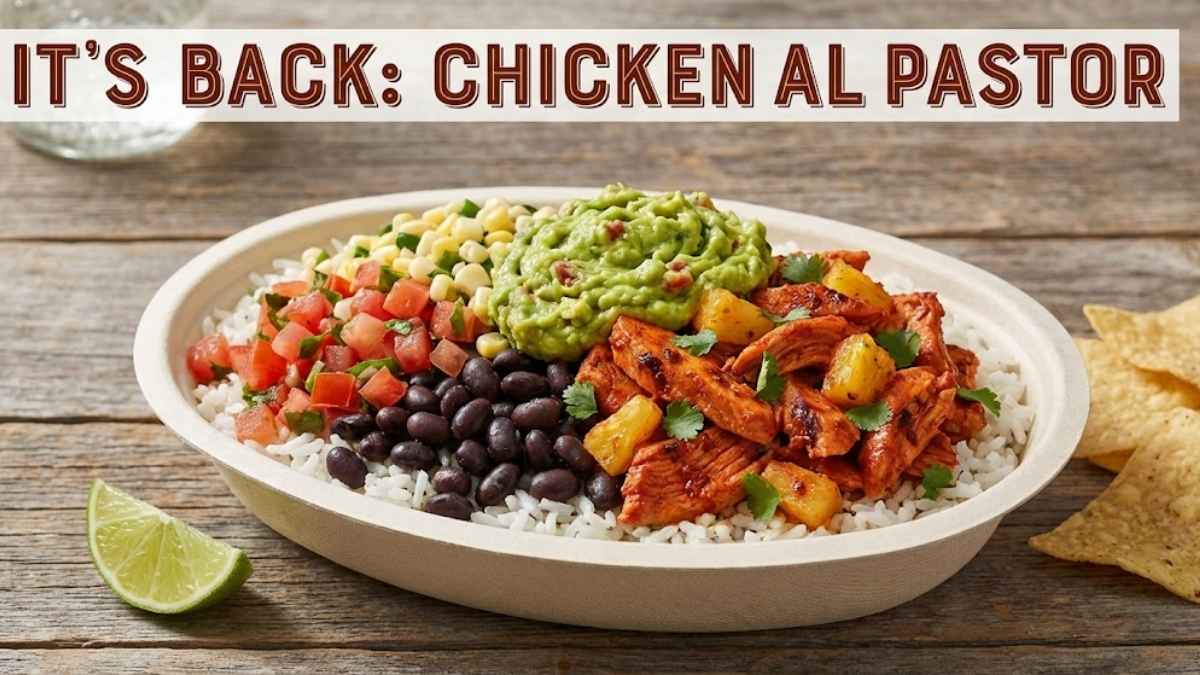 Chipotle Chicken al Pastor Returns Feb 2026: Dates & Details